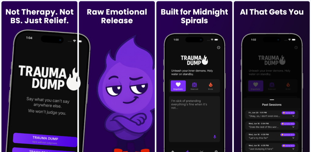 Trauma Dump - Scream Therapy, Text Edition